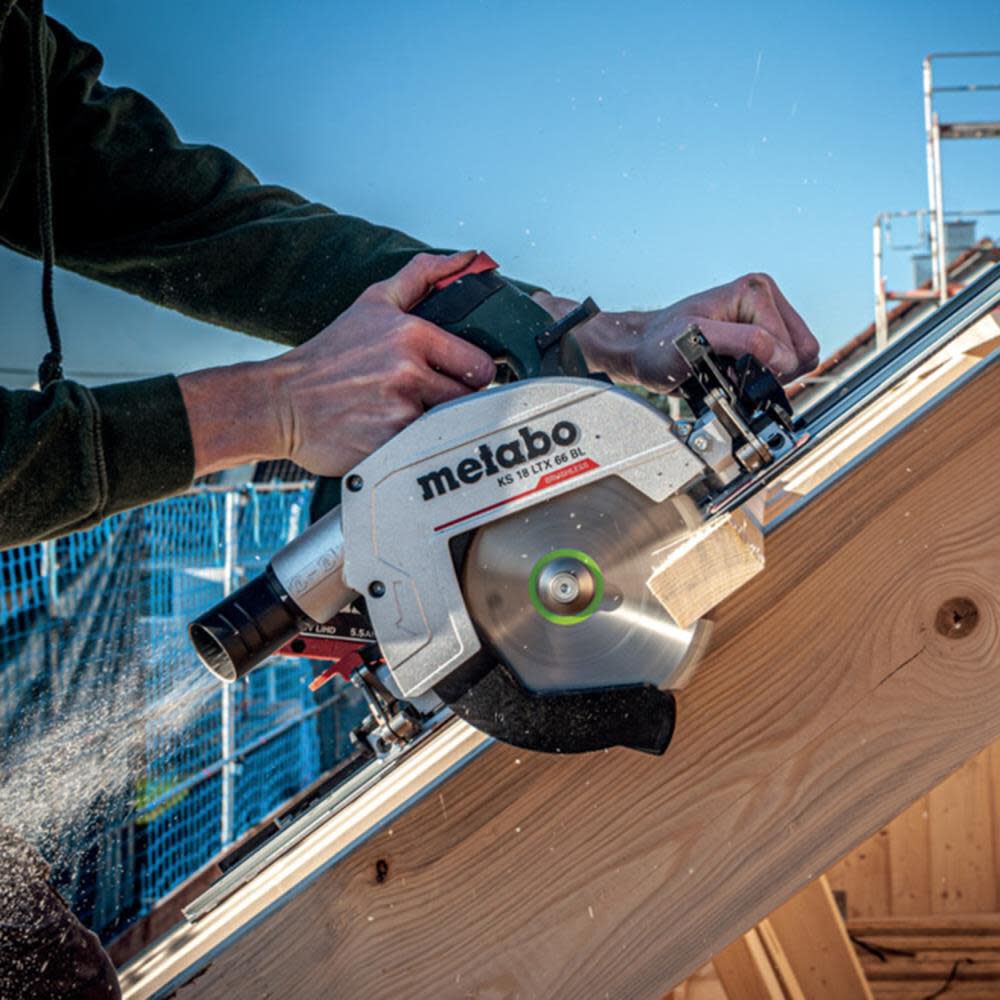 Metabo circular saw guide rail store