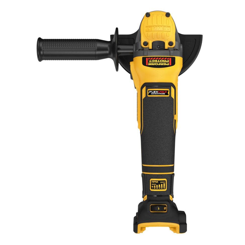 DEWALT 4.5in-5in 20V MAX Grinder Variable Speed with FLEXVOLT ADVANTAGE ...