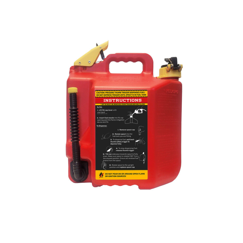 Surecan 5 Gal Safety Gas Can Type II SUR5SFG2 - Acme Tools