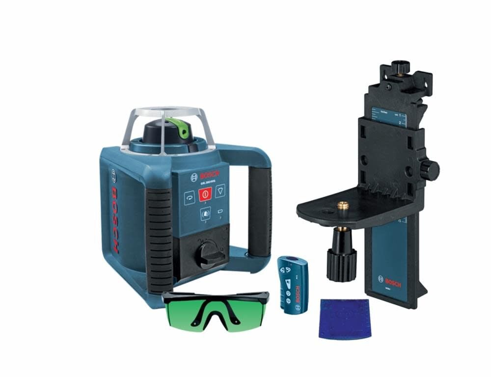 Bosch GRL300HVG Self-Leveling Green Beam Rotary Laser GRL 300 HVG ...