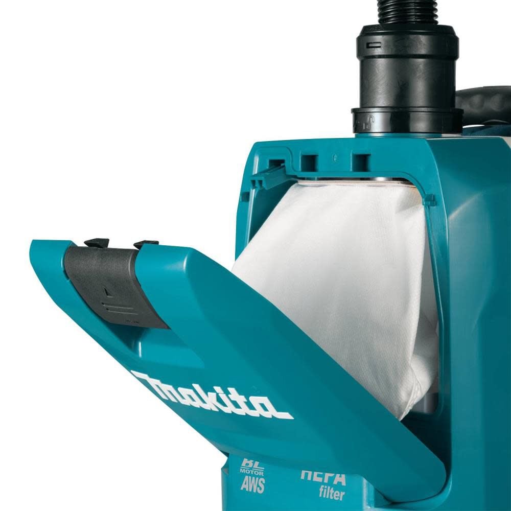 Makita 40V max XGT 1/2 Gallon HEPA Backpack Dry Dust Extractor (Bare ...