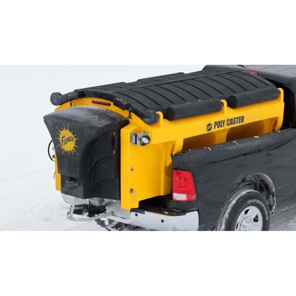 Fisher Salt Hopper Spreader 1.5 Cu yd Poly Caster V Box 78001-1 - Acme ...