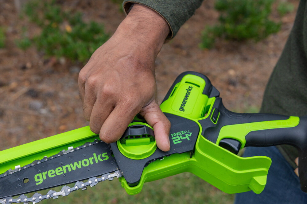 Greenworks 24V 6in Pruner Saw with 2Ah Battery & Charger Kit 2010202 ...