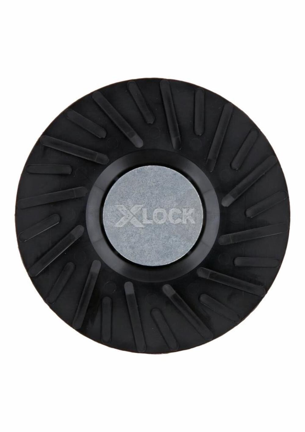 Bosch 5 In. X-LOCK Backing Pad with X-LOCK Clip - Medium Hardness ...