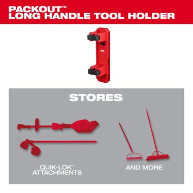 Milwaukee PACKOUT Long Handle Tool Holder 48-22-8348 from Milwaukee ...