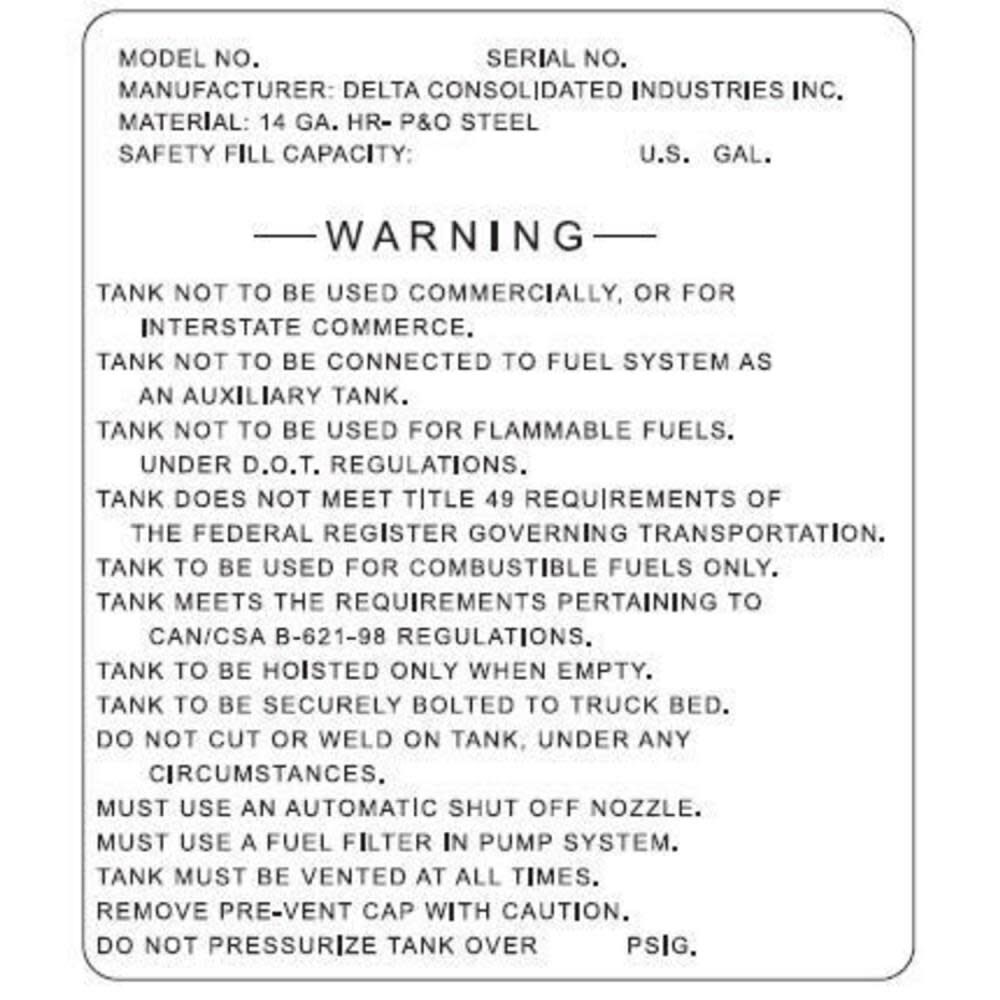 Crescent JOBOX Steel Transfer Tank 88 Gallon L-Shaped 487000 - Acme Tools