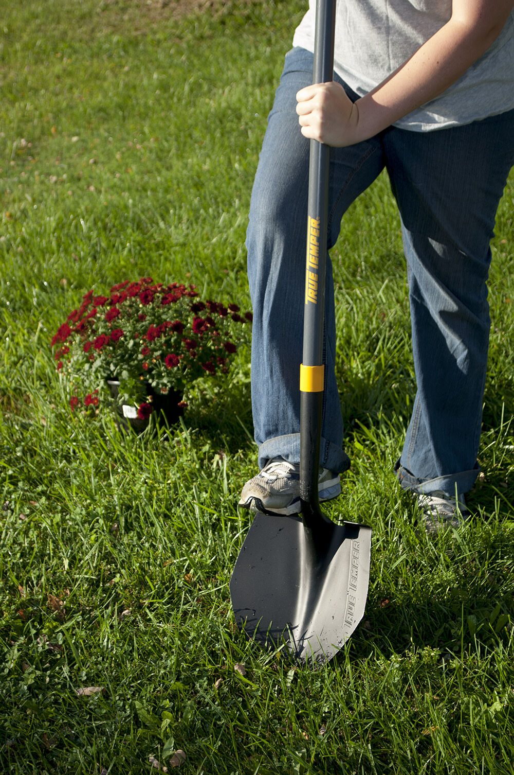 True Temper Excavator Shovel Forged Round Point with Comfort Step ...