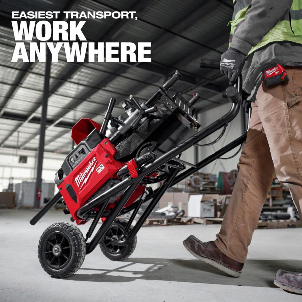 Milwaukee MX FUEL Pipe Threading Machine Kit MXF512-2XC - Acme Tools