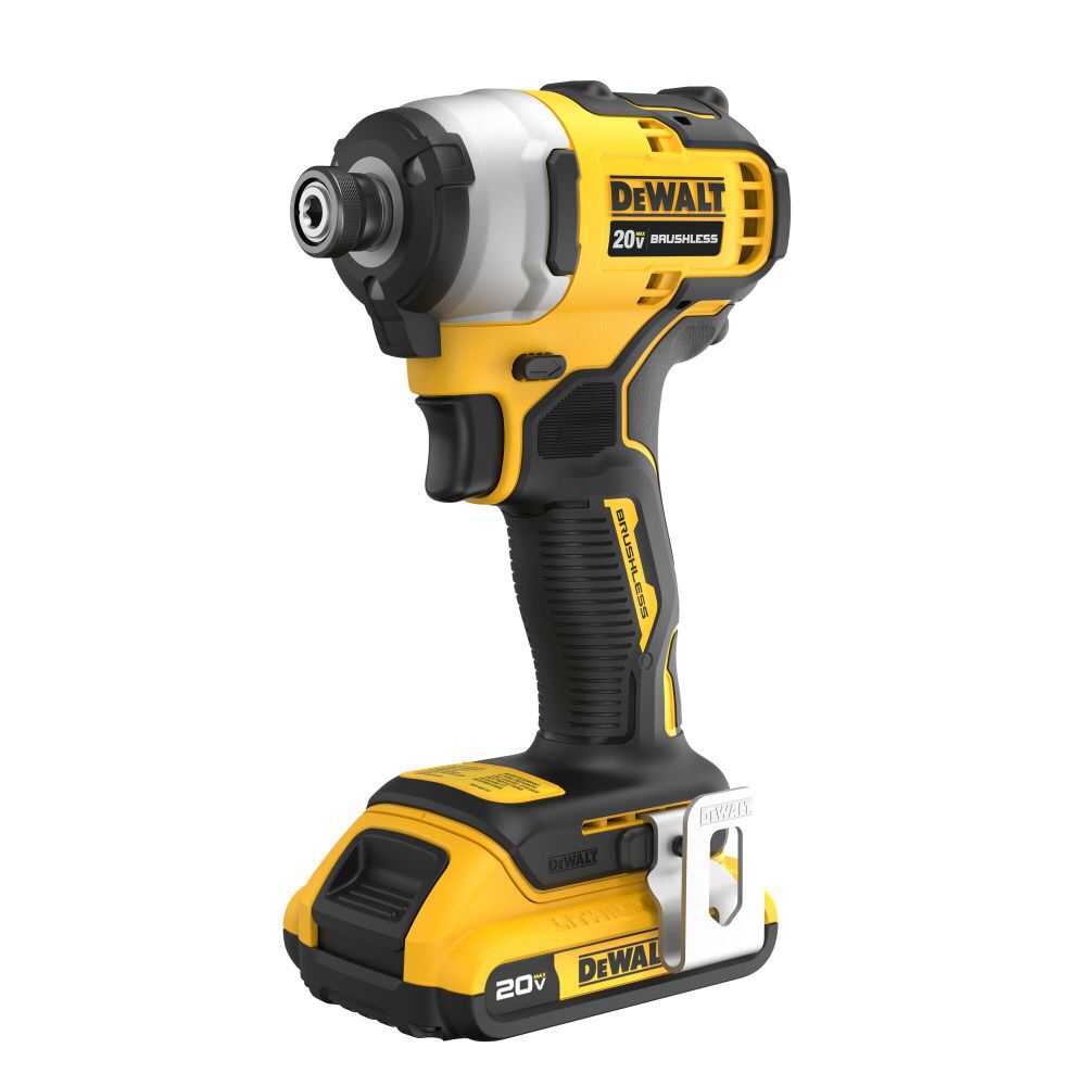 DEWALT ATOMIC 20V MAX Compact 1/4" Impact Driver 2ct Kit Bundle ...