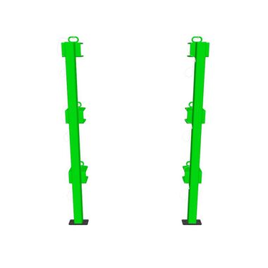 Green Touch Classic Series 3 Place Trimmer Rack For Open Trailer LB012 ...