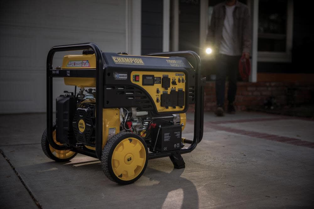 Champion Power Equipment 9200 Watt Electric Start Portable Generator ...