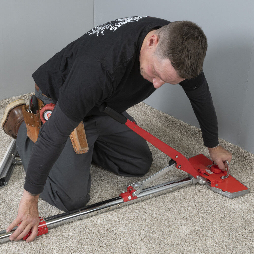 Roberts 8-Piece Power-Lok Carpet Stretcher Kit with 17 Handle Locking ...