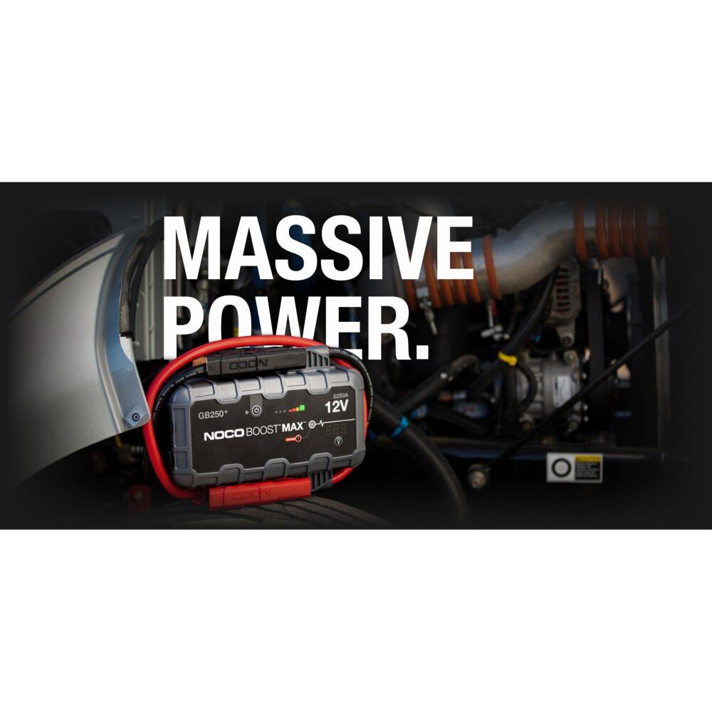 Noco 12V Jump Starter 5250A Boost Max Portable Ultrasafe Lithium GB250 ...