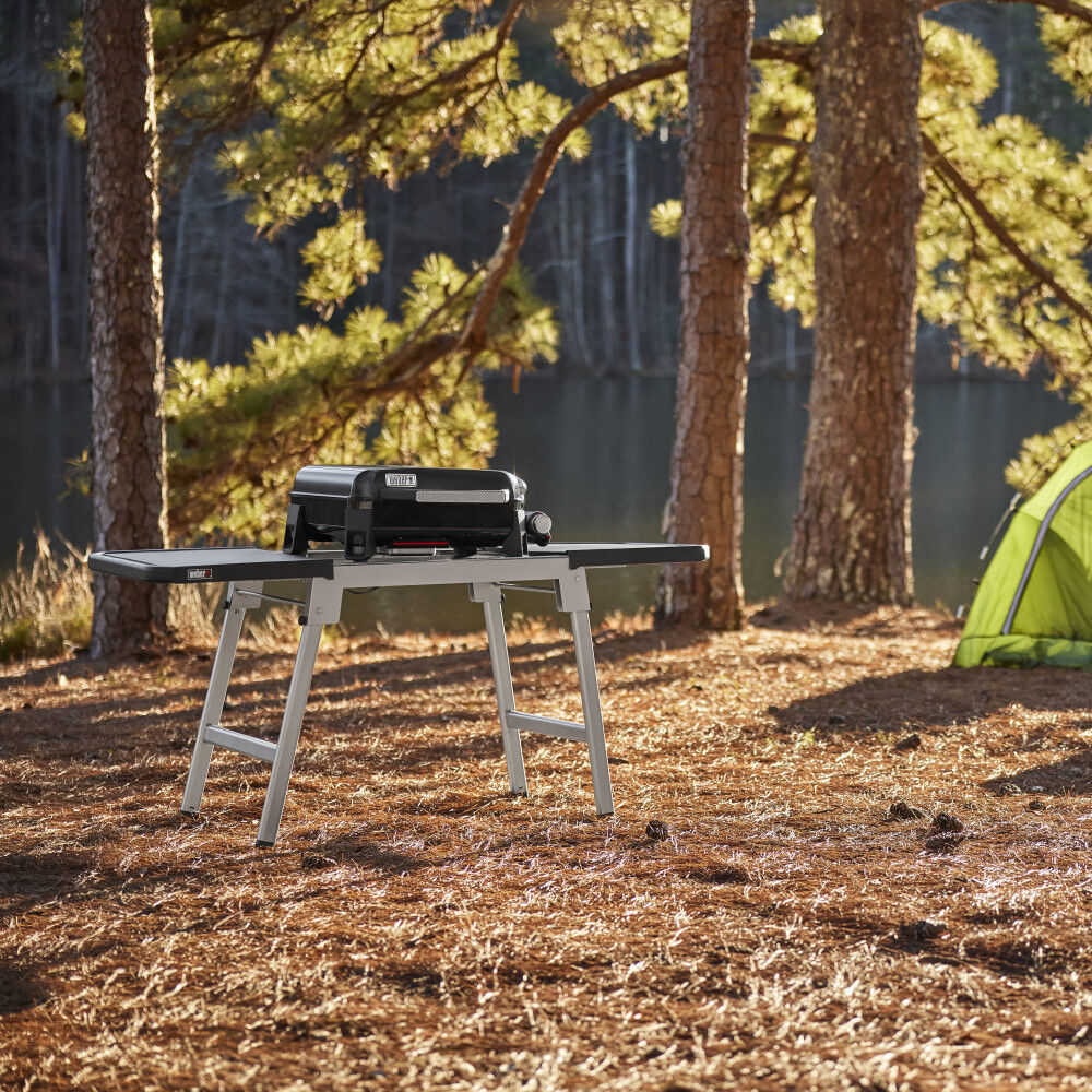 Weber Traveler 17 Inch Portable Griddle, Black 1500012 - Acme Tools