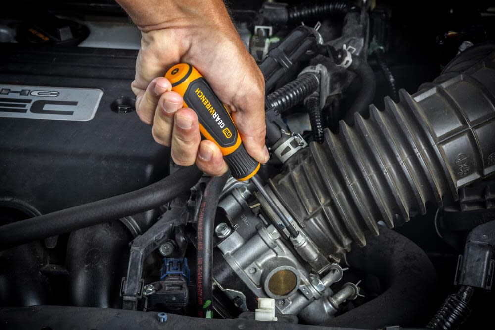 GEARWRENCH 1/4inch Magnetic Bit Holding Screwdriver Handle 82783H ...