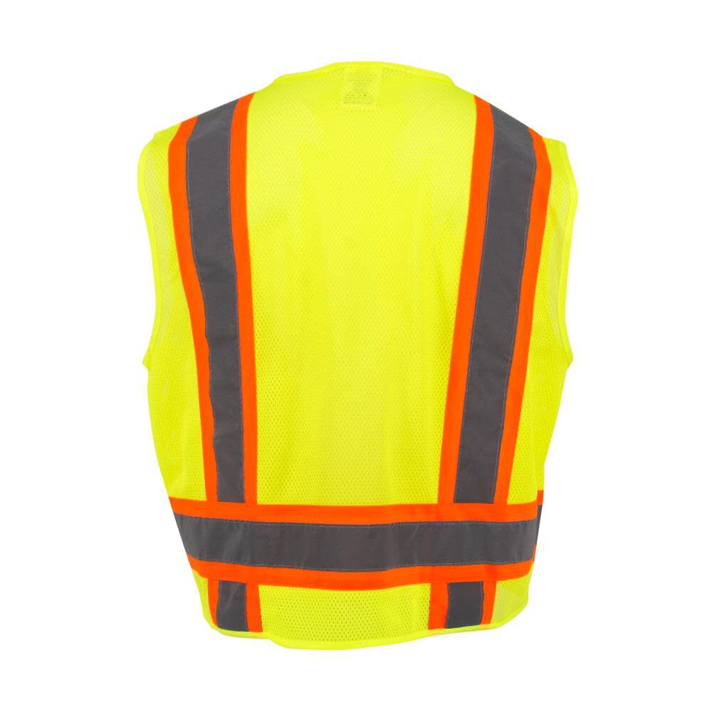 Radians SV6 Two Tone Surveyor Type R Class 2 Mesh Safety Vest Hi-Vis XL SV6-2ZGM-XL from Radians ...