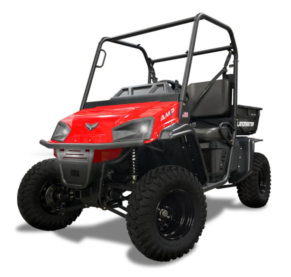 Landmaster Amp EV Cruiser Lithium-Ion Powered UTV 4x4 Side by Side with ...