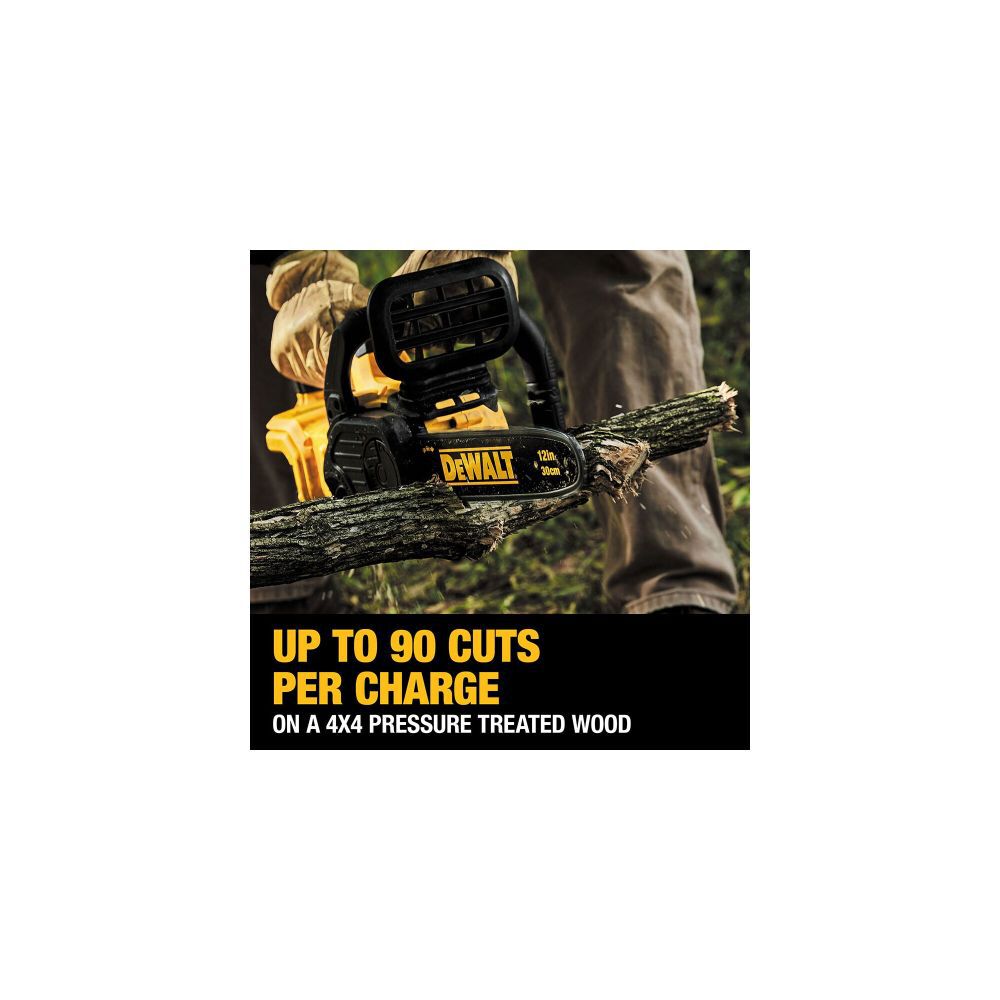 DEWALT 20V MAX Compact Brushless Cordless Chainsaw (Bare Tool) DCCS620B ...