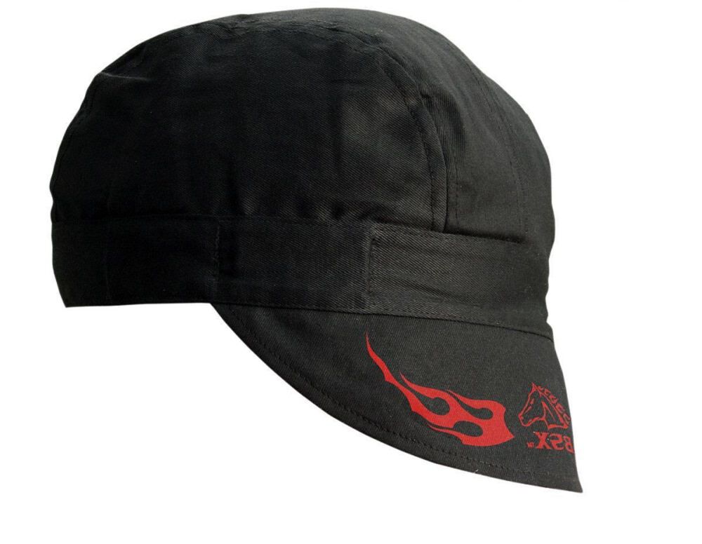 Black Stallion Cotton Welding Cap BC5W-BK from Black Stallion - Acme Tools