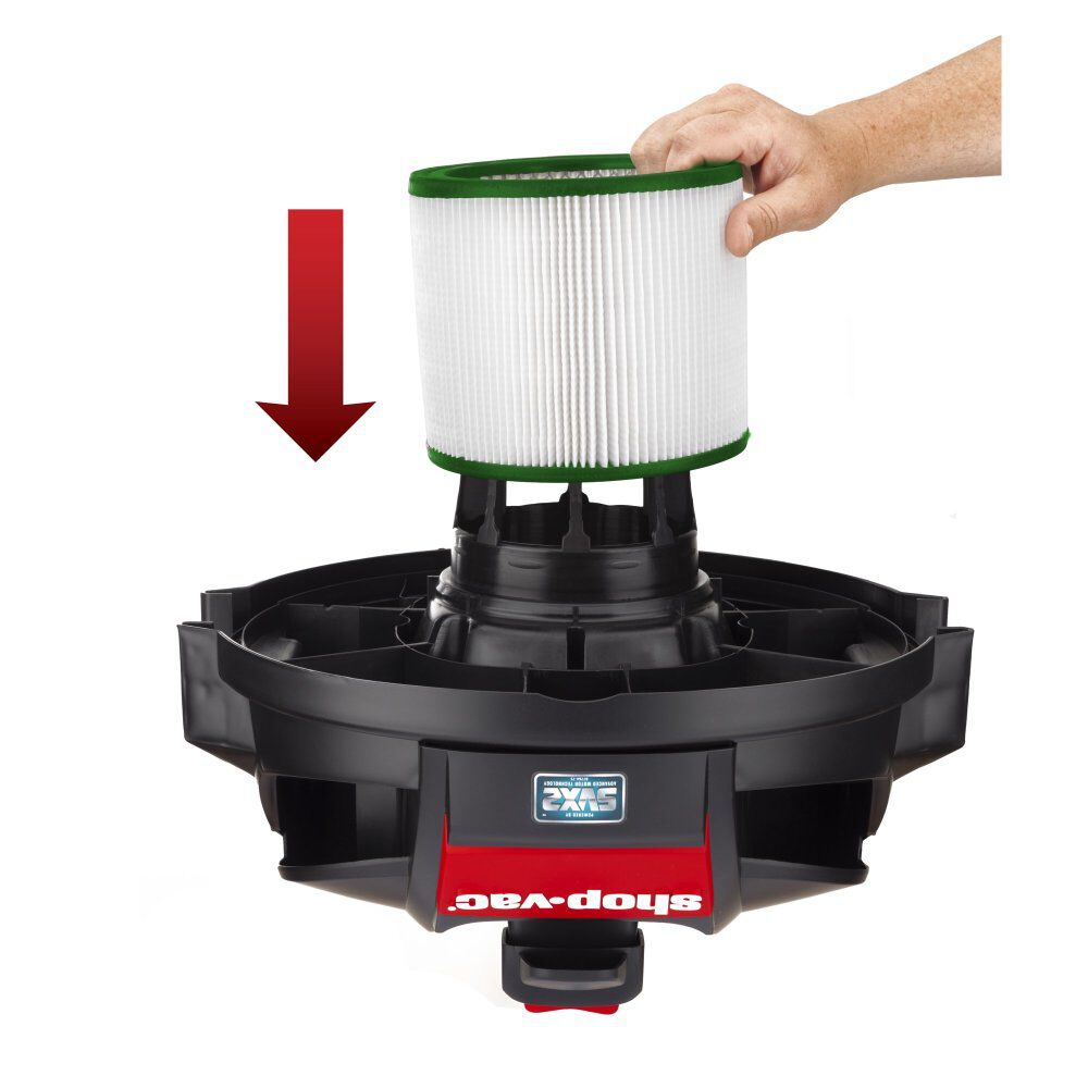 Shop Vac CleanStream Gore Wet/Dry HEPA Vacuum Cartridge Filter 9036033 ...