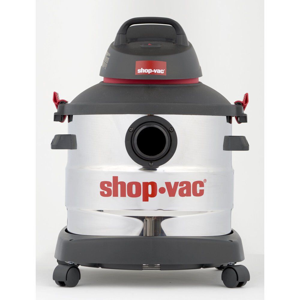 Shop Vac Wet/Dry Vacuum 8 Gallon 6.0 Peak HP Stainless Steel 5989405 ...