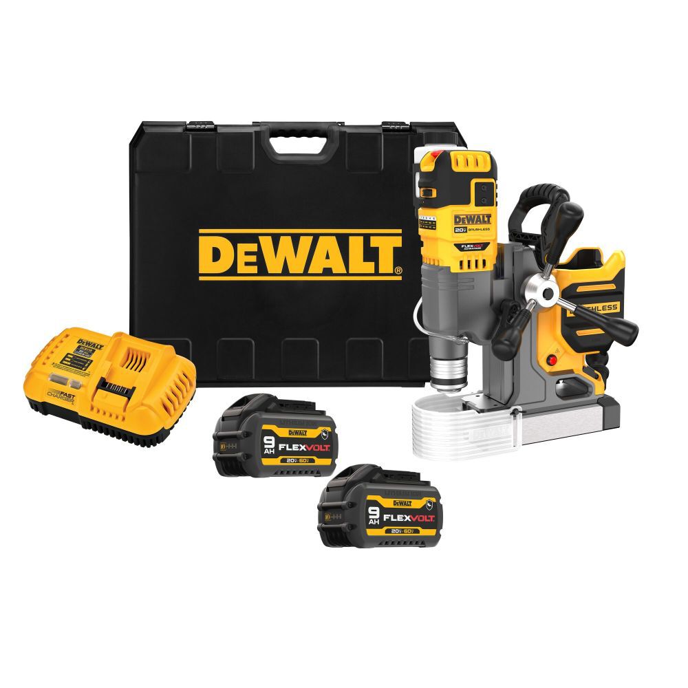 DEWALT 20V MAX 2in Magnetic Drill Press with FLEXV ADVANTAGE Kit ...