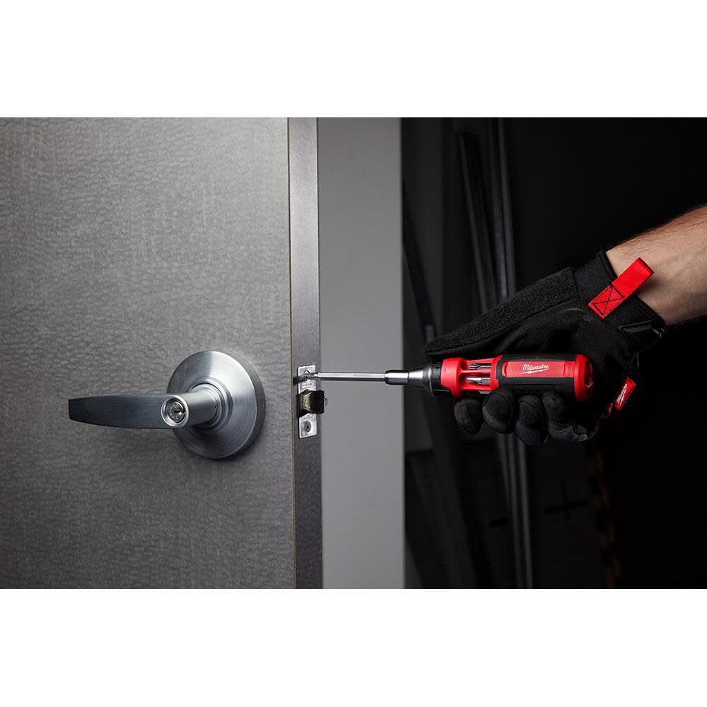 Milwaukee 9-in-1 Square Drive Ratcheting Multi-Bit Driver 48-22-2322 ...
