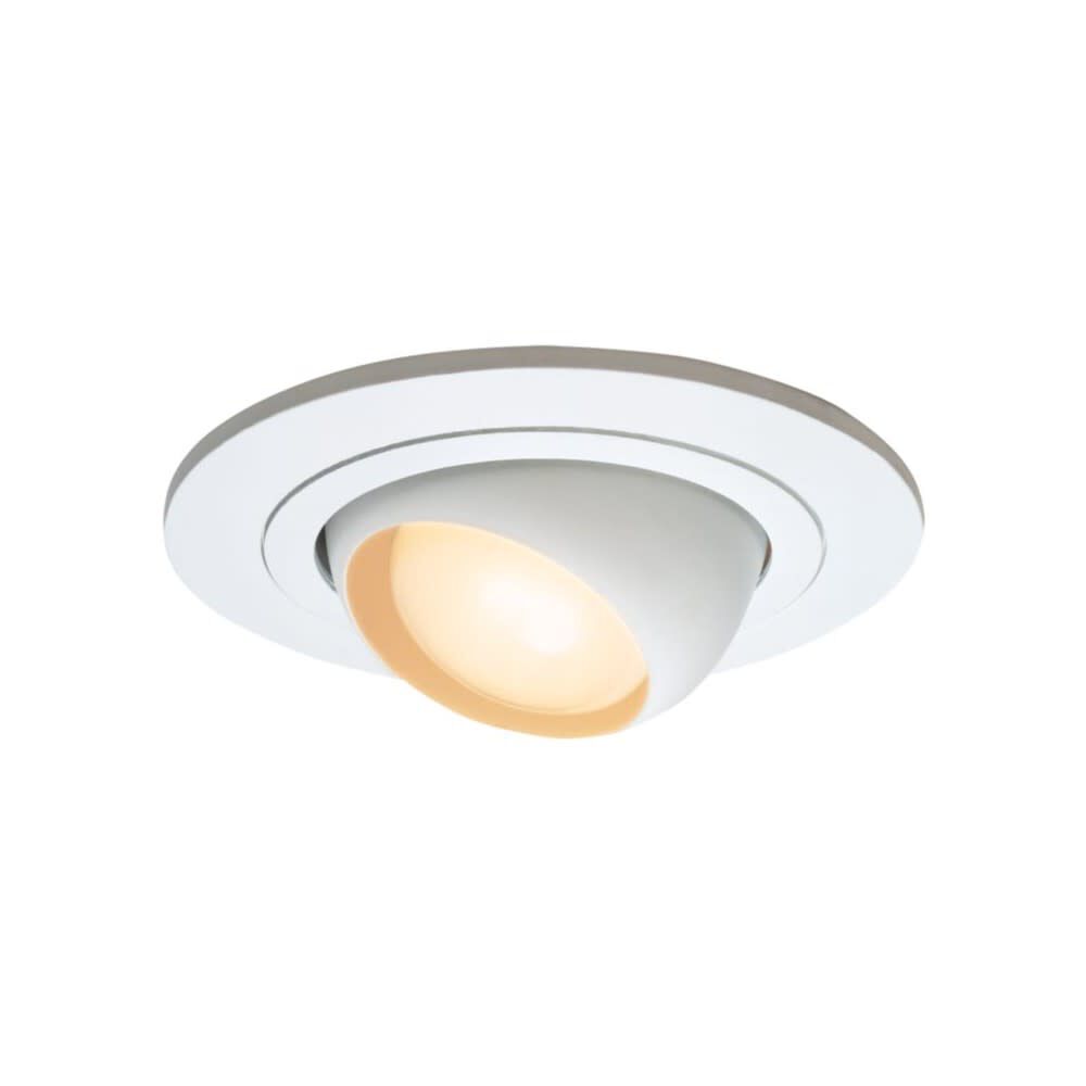 Halo 4in White Recessed Light Adjustable Eyeball Trim 3429545 from Halo ...