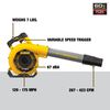 DEWALT FLEXVOLT 60 V MAX Brushless Handheld Blower (Bare Tool) DCBL770B ...