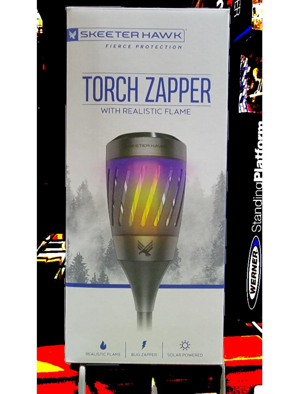 Skeeter Hawk Mosquito Torch Zapper with Realistic Flame SKE-ZAP-1006 ...