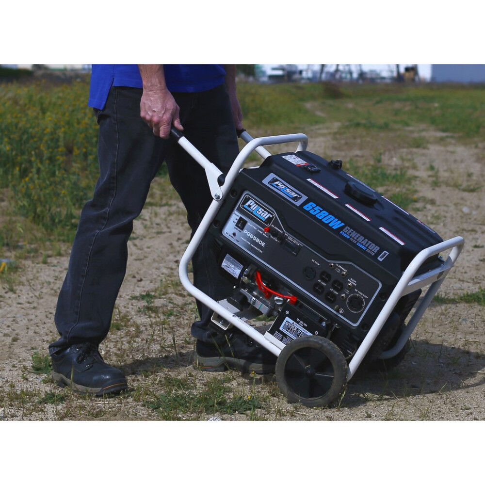 Pulsar Products Generator 120/240V 6580W 274 cc 4 Stroke Gasoline ...