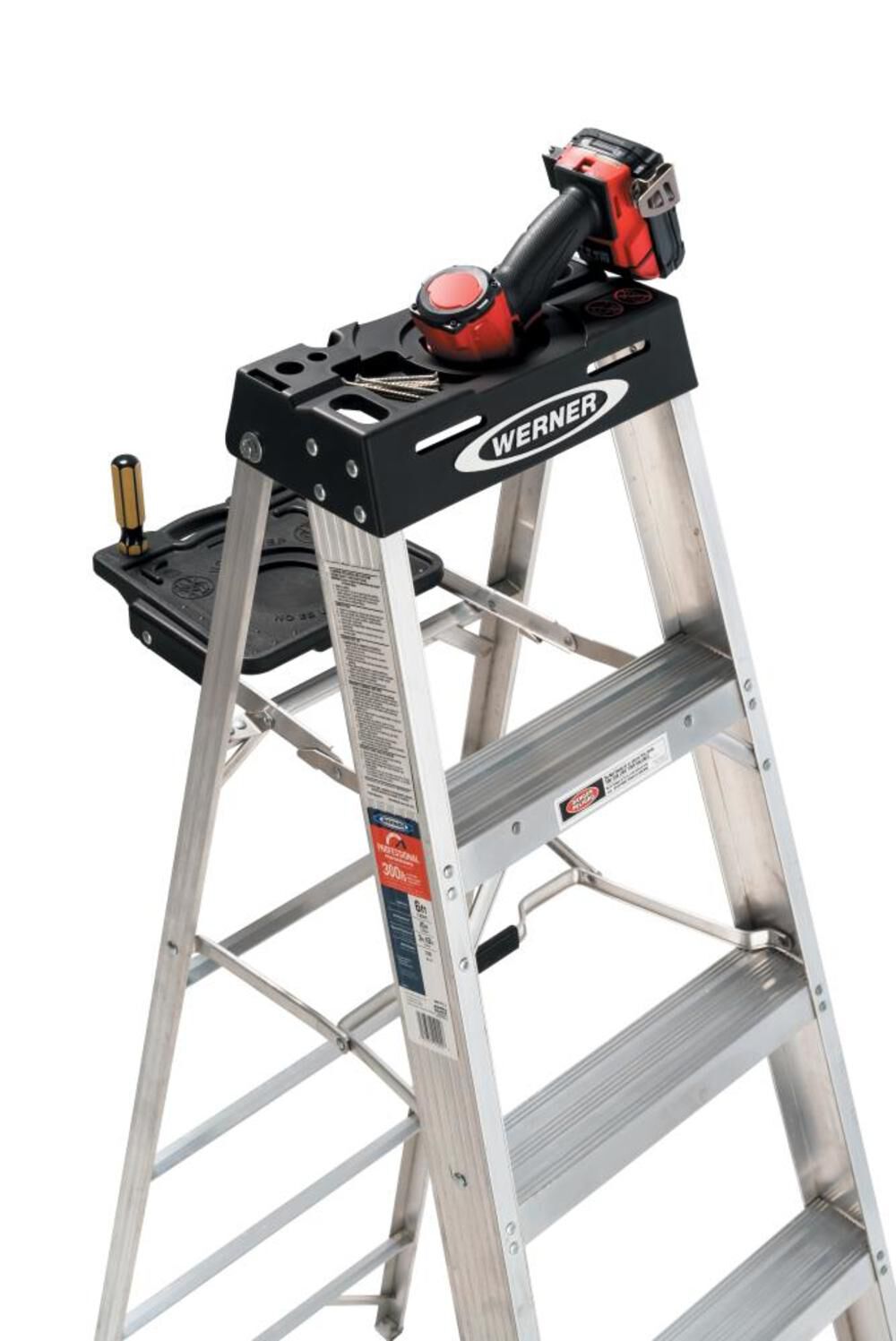 Werner 10ft Aluminum Type IA Step Ladder 310 from Werner - Acme Tools
