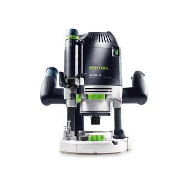 Festool 3 5/32in OF 2200 EB-F-Plus Plunge Router with Systainer 576223 ...