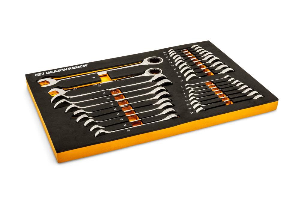 GEARWRENCH Metric Ratcheting Wrench Set 28pc 86527 from GEARWRENCH ...