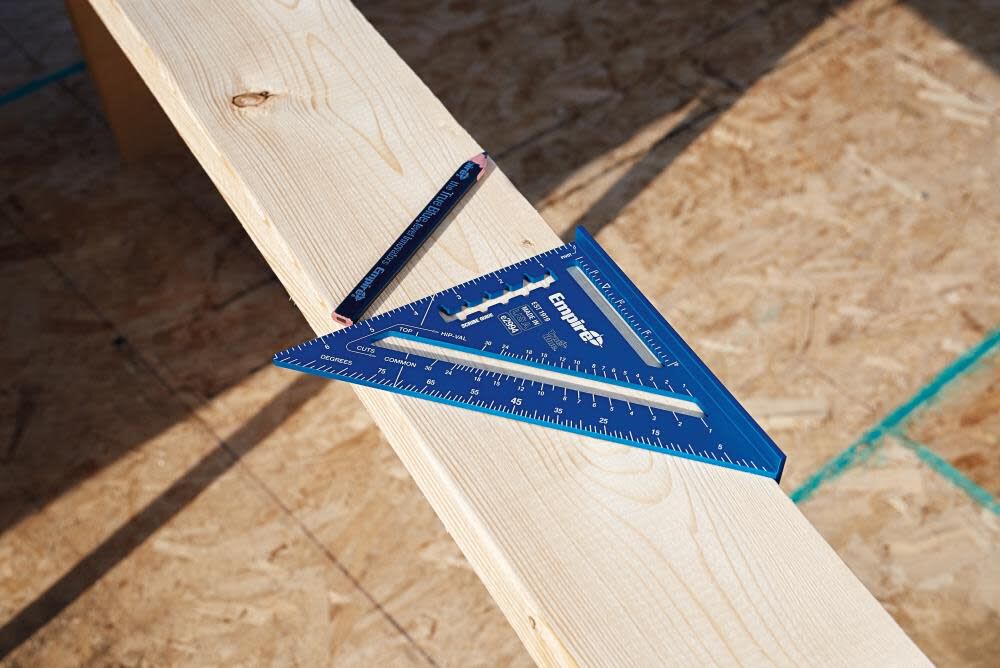 Empire Level 7 in. True Blue Laser Etched Rafter Square E2994 - Acme Tools