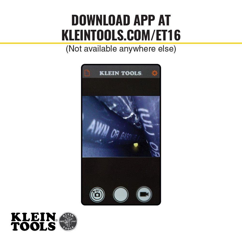 Klein Tools Borescope for android Devices ET16 - Acme Tools