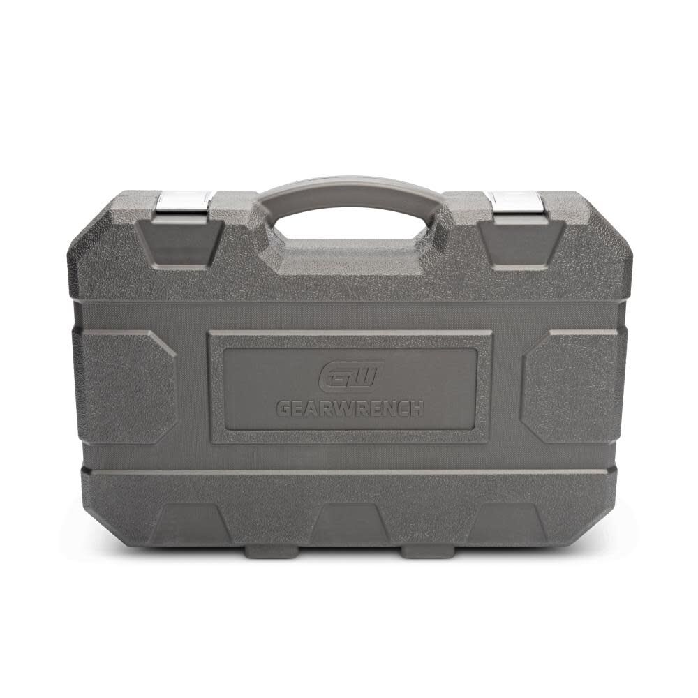 GEARWRENCH 1/2in Drive Standard/Deep SAE/Metric Master Impact Socket ...
