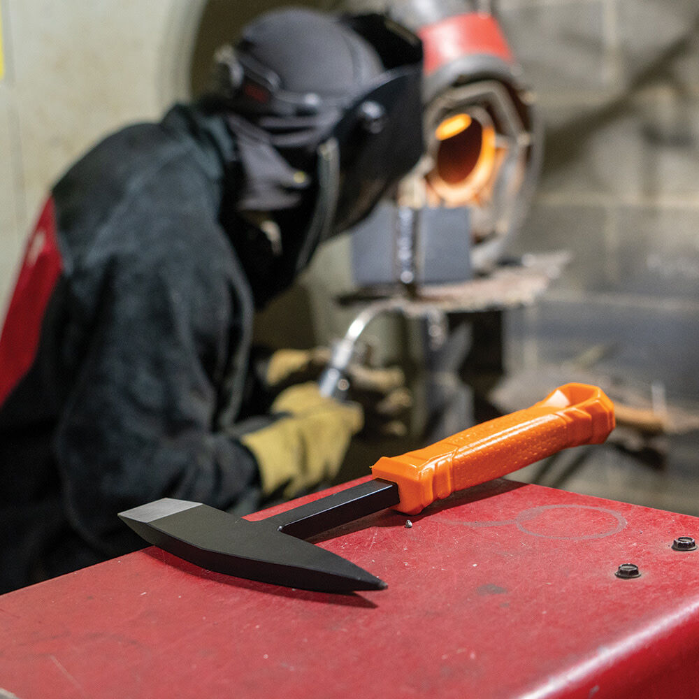 Klein Tools 10oz Welders Chipping Hammer 7in H80612 - Acme Tools
