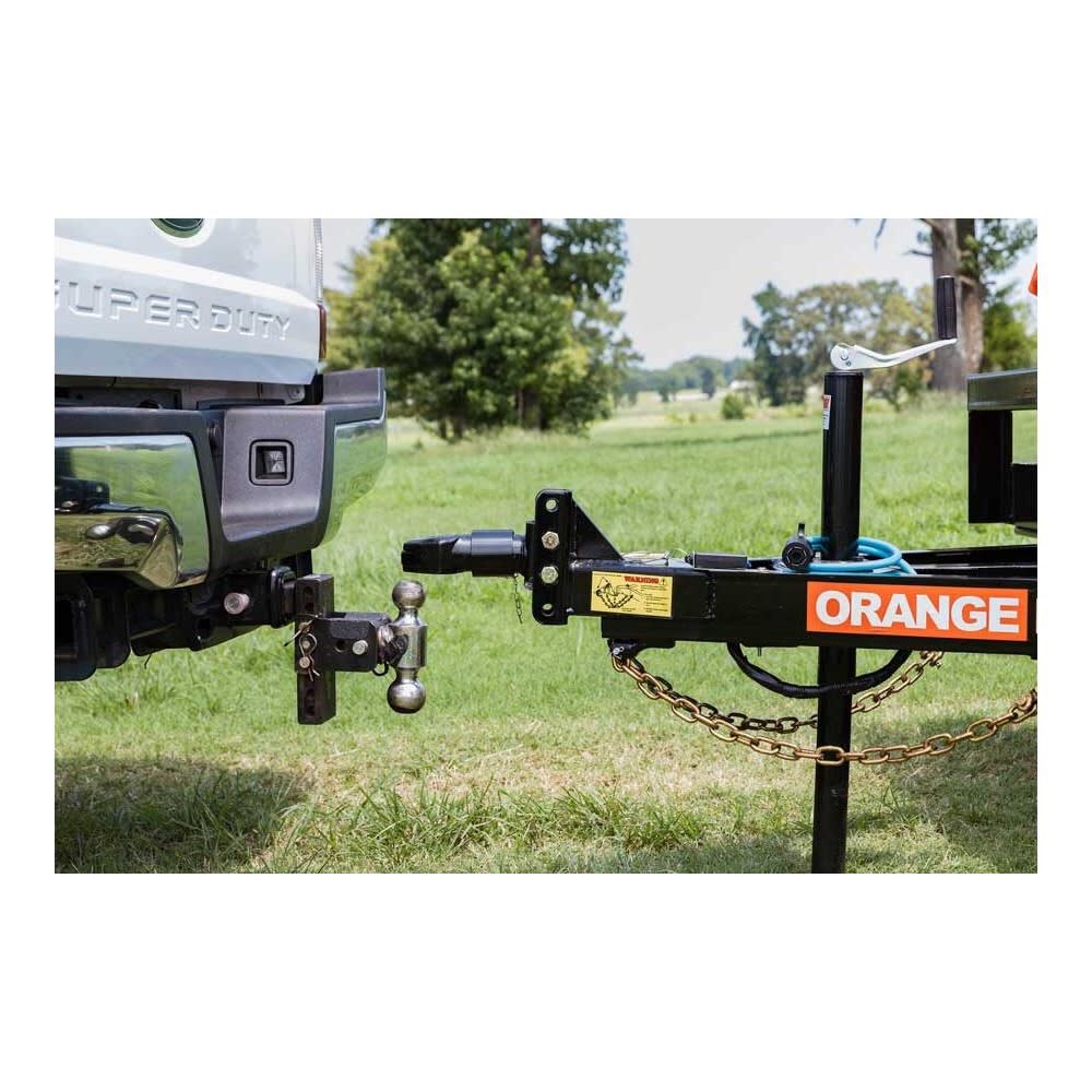 Orangeline Utility Trailer 83in x 18' Tractor Hauler Pipe Top TH70 ...