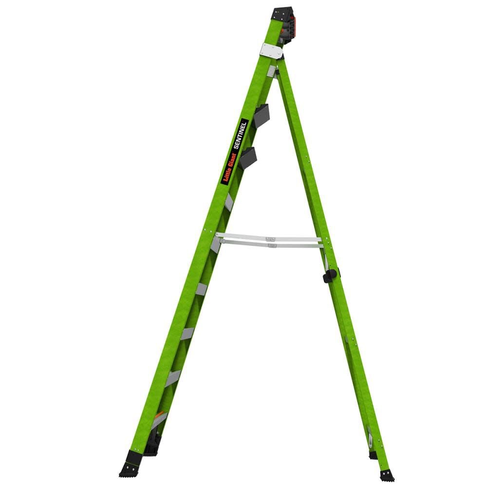 Little Giant Safety Sentinel M10 Type 1AA Fiberglass Step Ladder 15910 ...