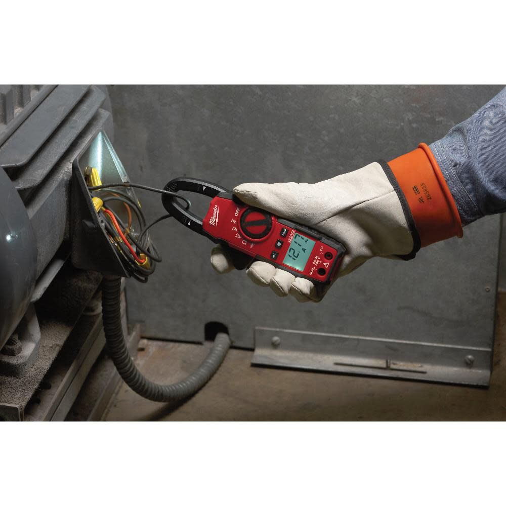 Milwaukee Heavy-Duty True-RMS 400 Amp Electrical Clamp Meter 2235-20 ...