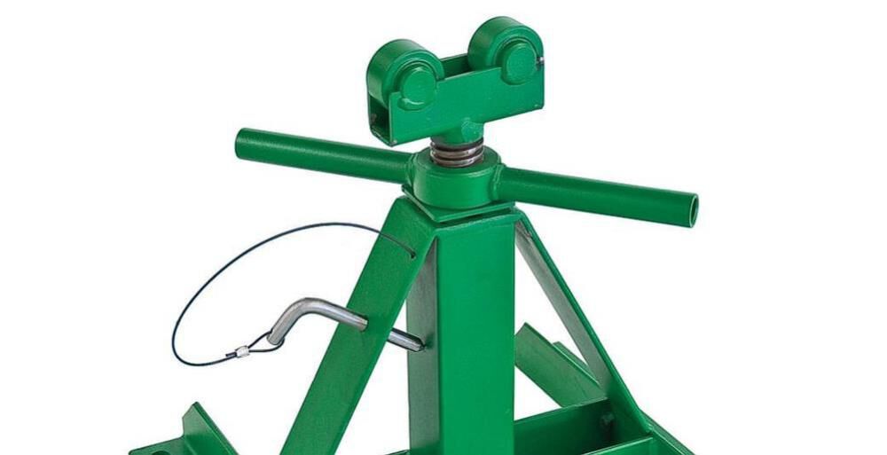 Greenlee 13 In to 28 In Screw Type Reel Stand 687 - Acme Tools