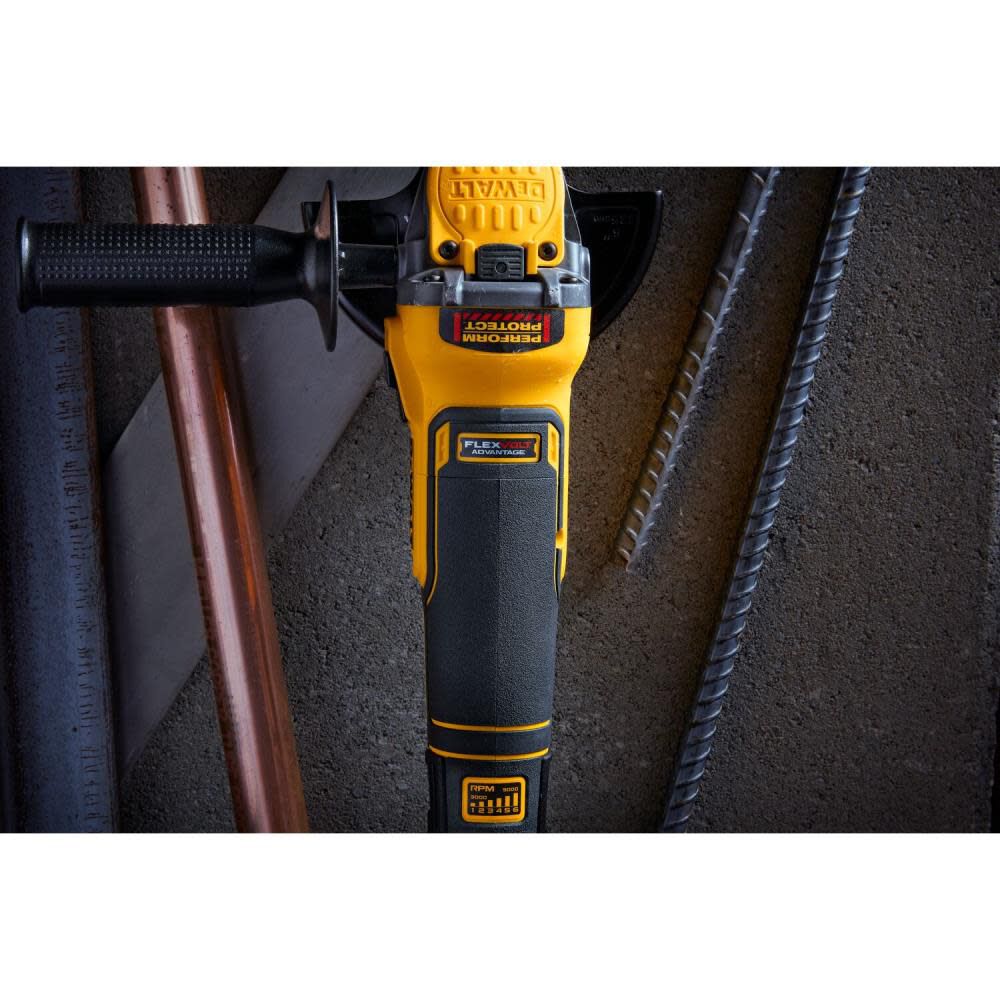 DEWALT 4.5in-5in 20V MAX Grinder Variable Speed with FLEXVOLT ADVANTAGE ...