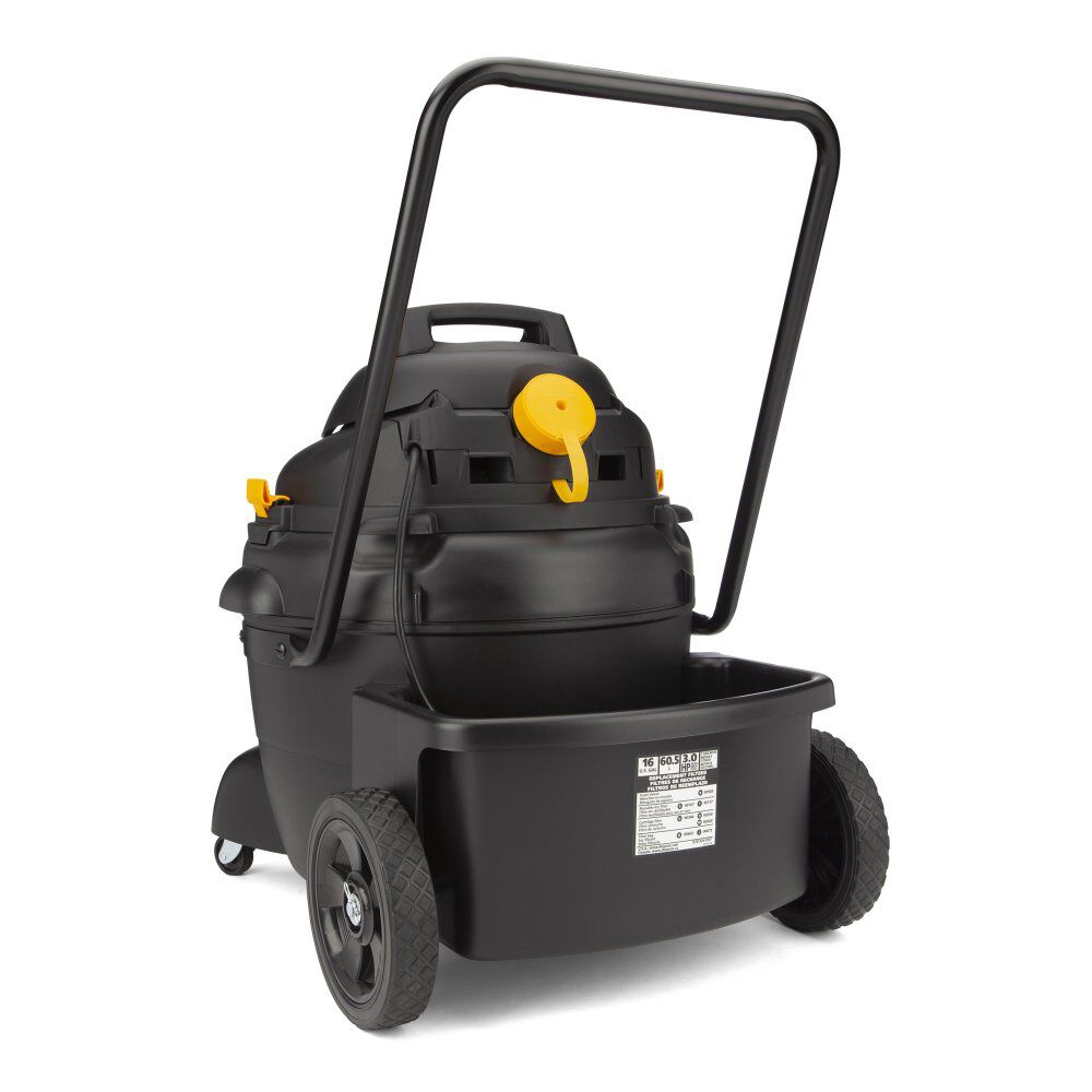 Shop Vac Contractor Series Wet/Dry Vacuum 16 Gallon 3.0 Peak HP with ...