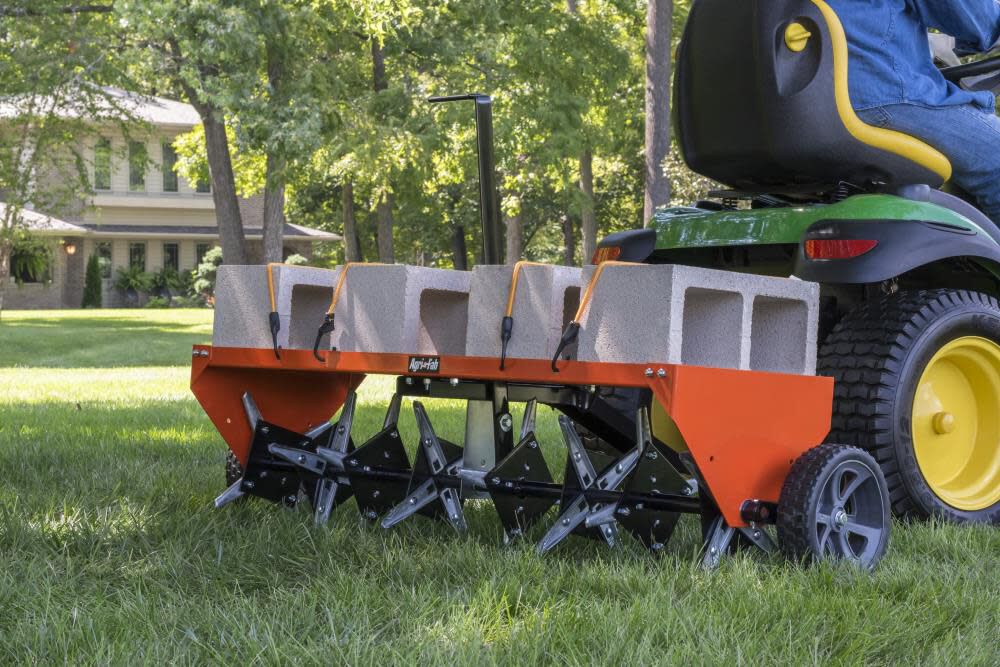 Agri-Fab 49 in Plug Lawn Aerator 45-0299 - Acme Tools