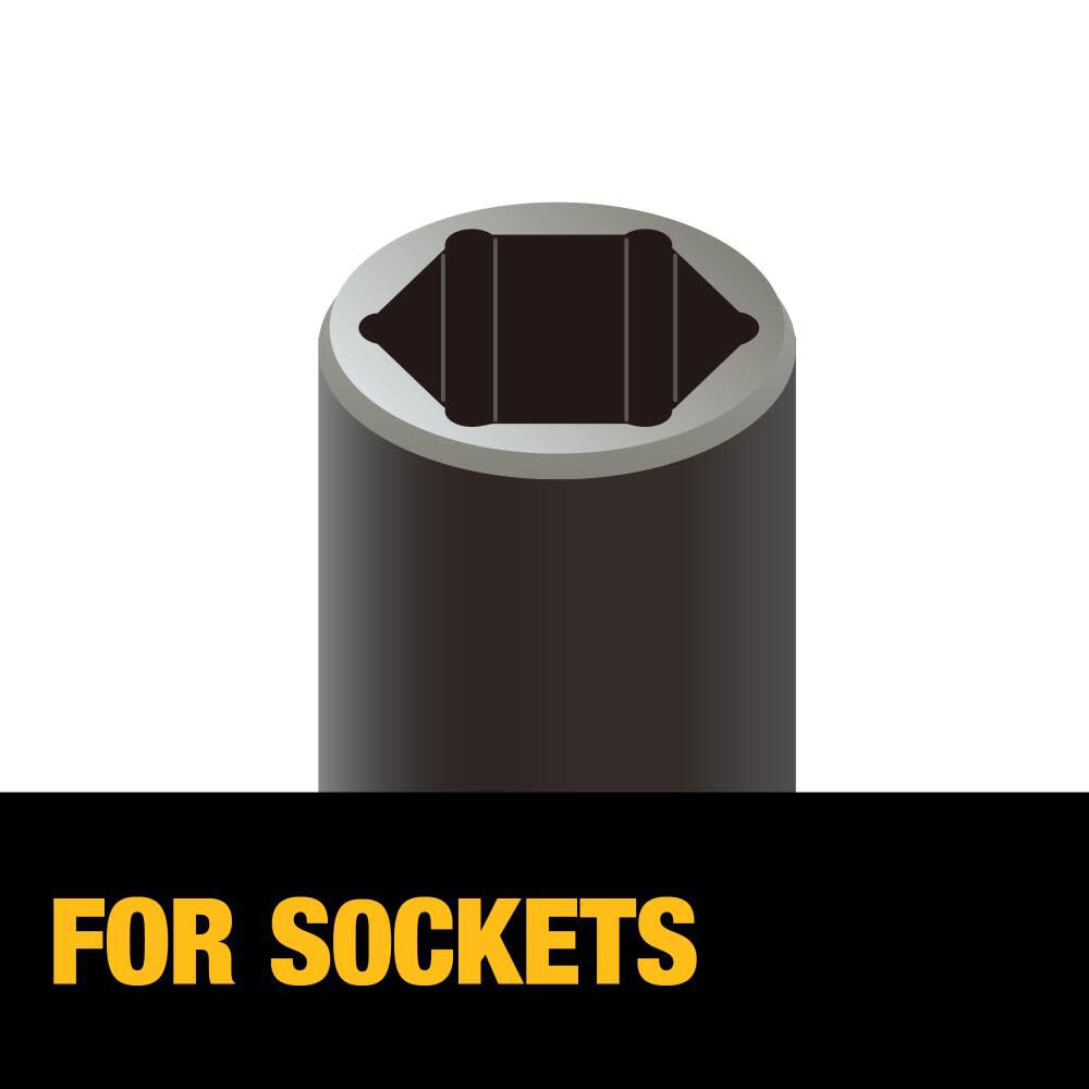 DEWALT FLEXTORQ 1/4in Square Drive Modular Right Angle Attachment ...
