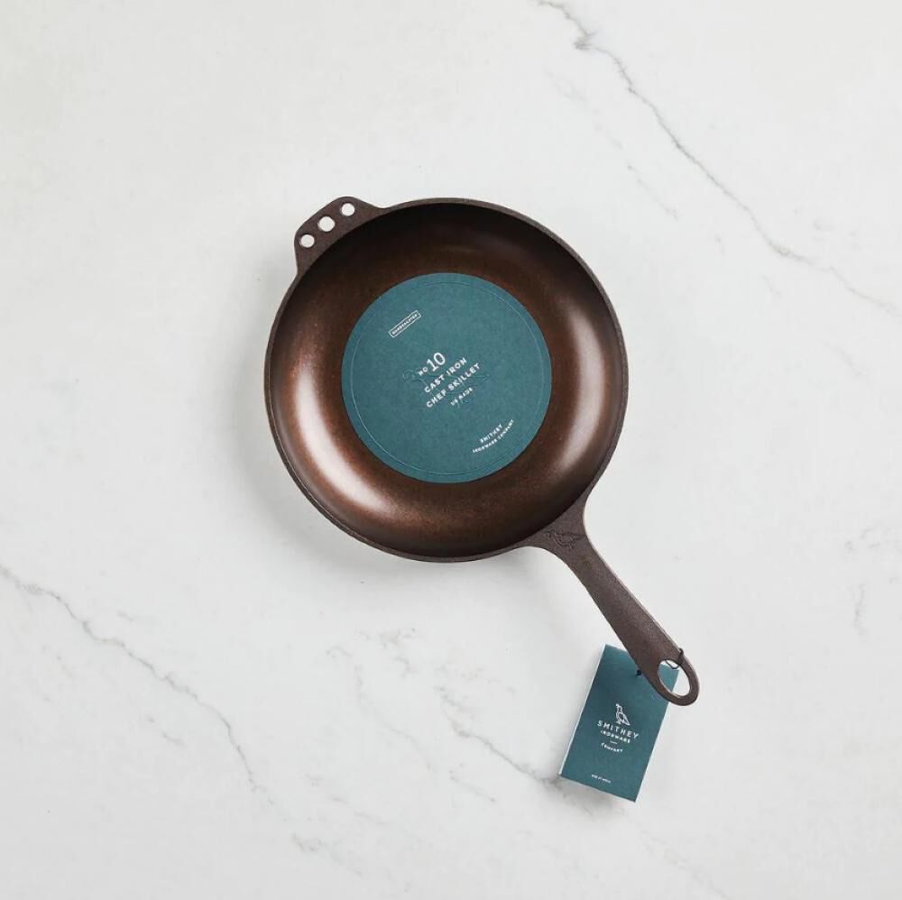 Smithey Ironware No. 10 Chef Skillet Cast SMITH-CI-CHEF10 - Acme Tools