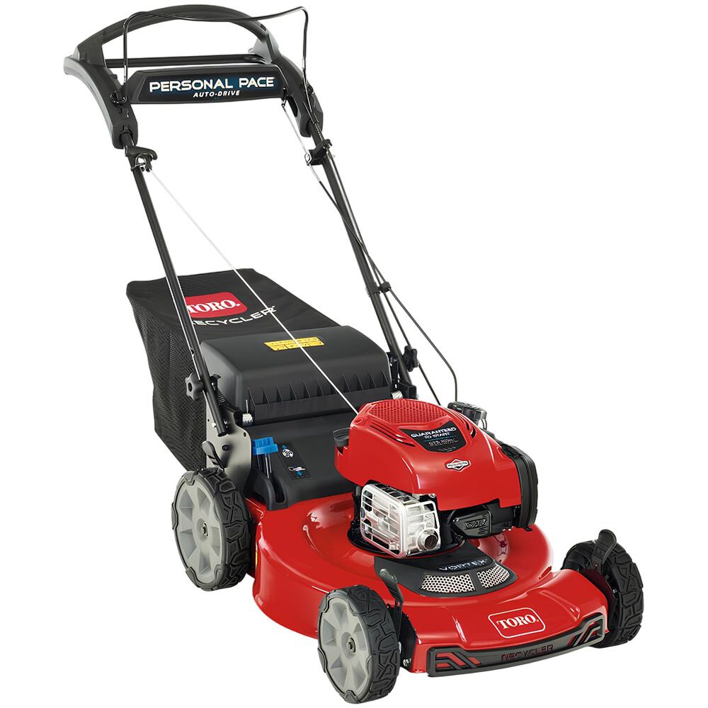 Toro Personal Pace Auto Drive Lawn Mower with Bagger 22in 21462 - Acme ...