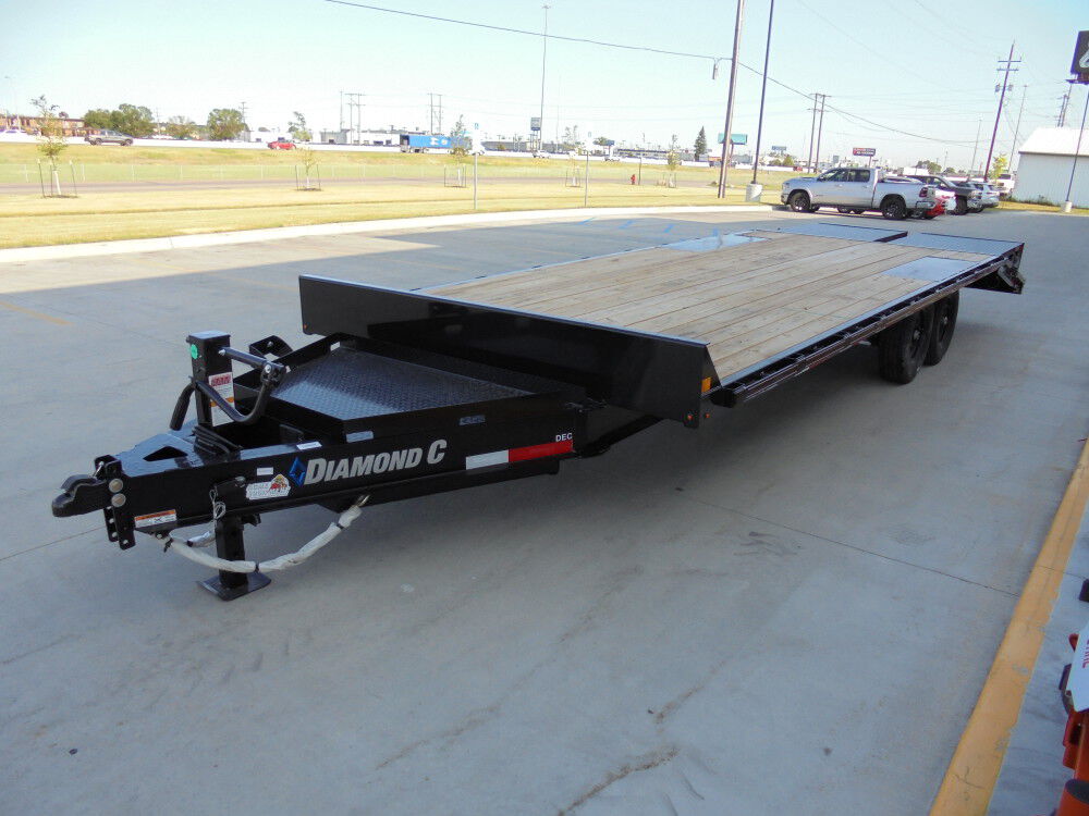 Diamond C 24 Ft. x 102 In. Heavy Duty Deck Over Equipment Trailer with ...