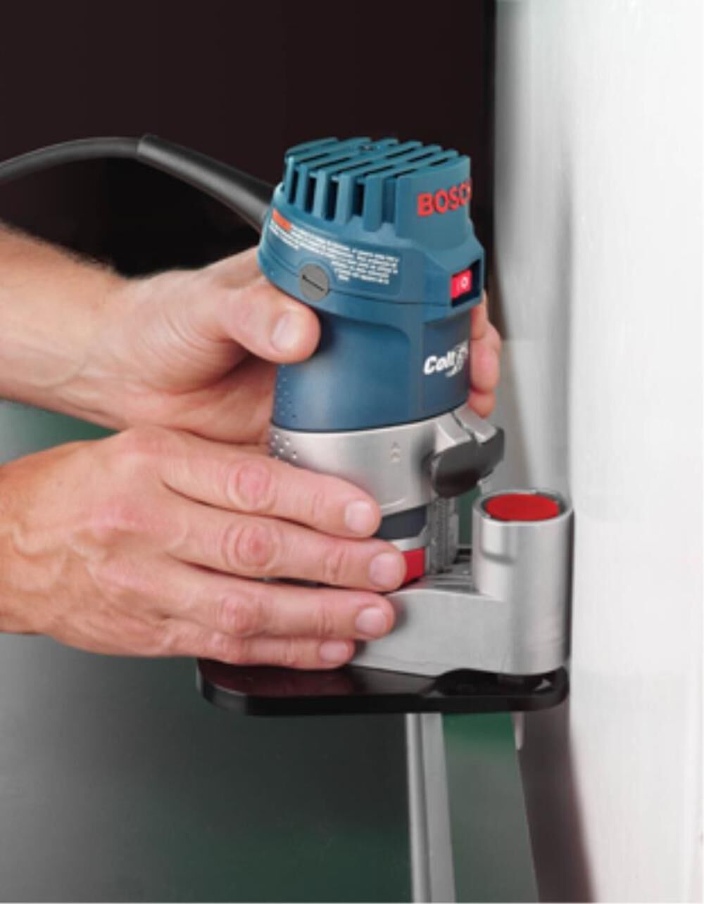 Bosch 1 HP Colt Variable Speed Electronic Palm Router Installer's Kit ...
